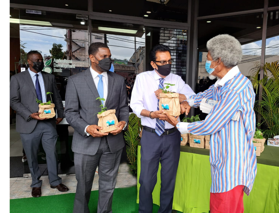 ADB's Seedling Drive Initiative - ADB Trinidad & Tobago